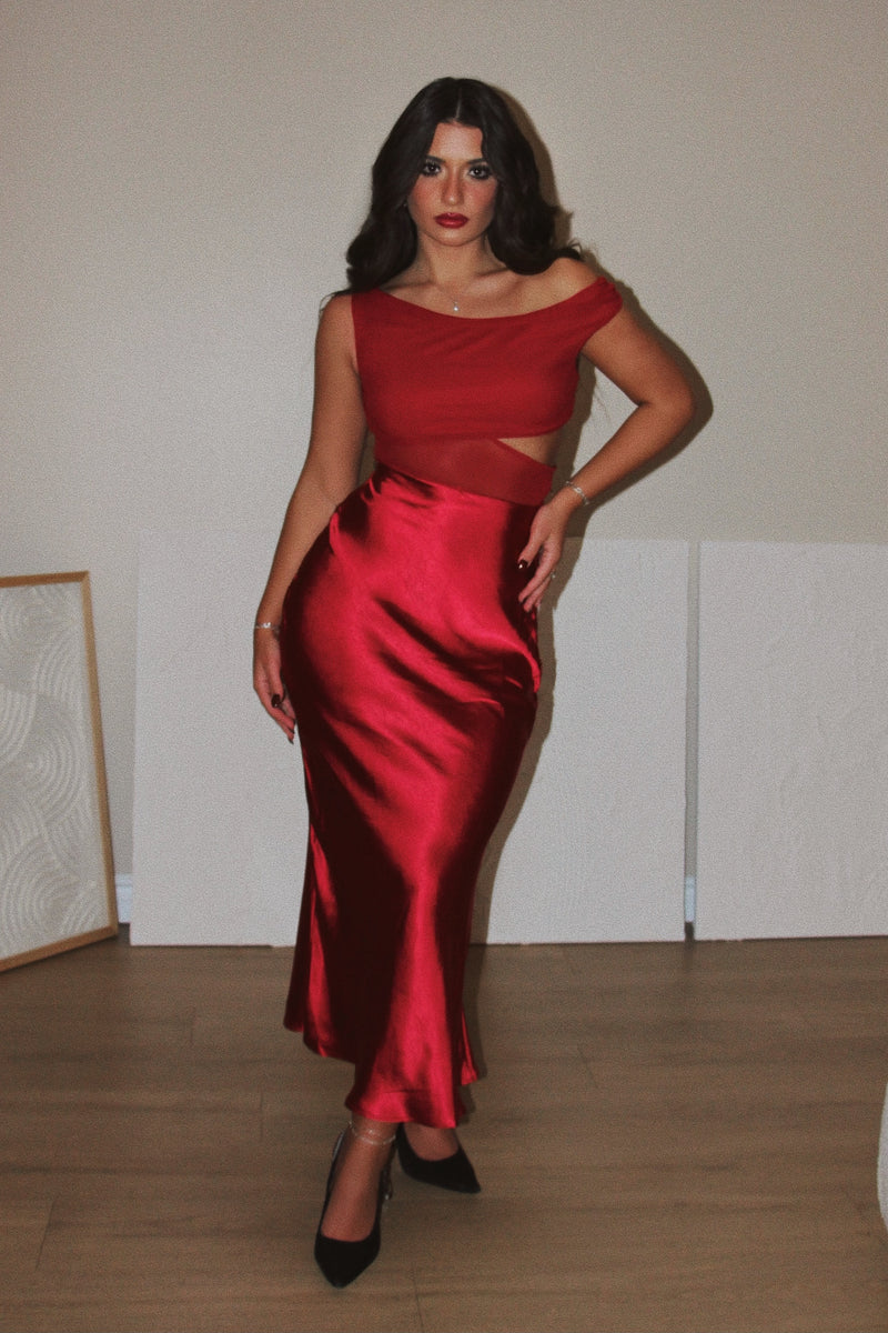 Vesper Red Dress – Love + Lavender Boutique